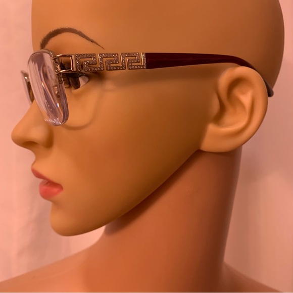 Versace | Accessories | Versace 4k Gold Plated Rx Eyeglass Frames ...